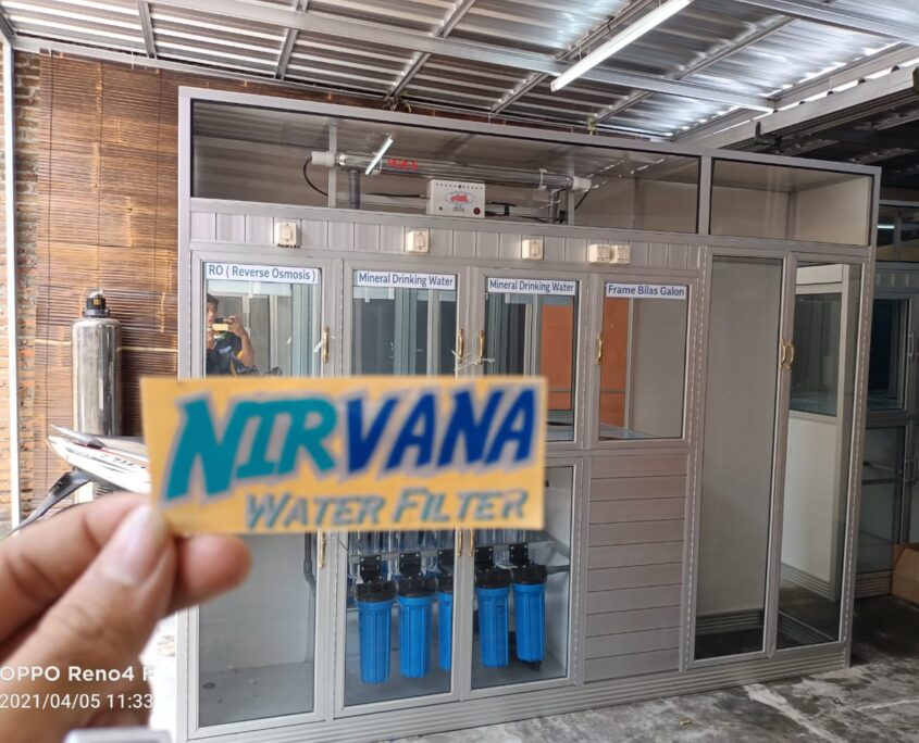 Pembuatan Depot Air Minum » Nirvana Filter Abadi