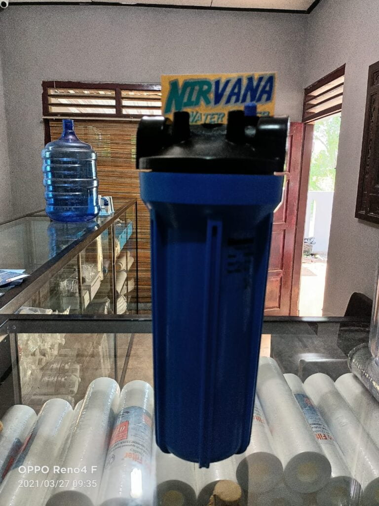 Housing Filter Air Biru 10" » Nirvana Filter» Distributor Yogyakarta